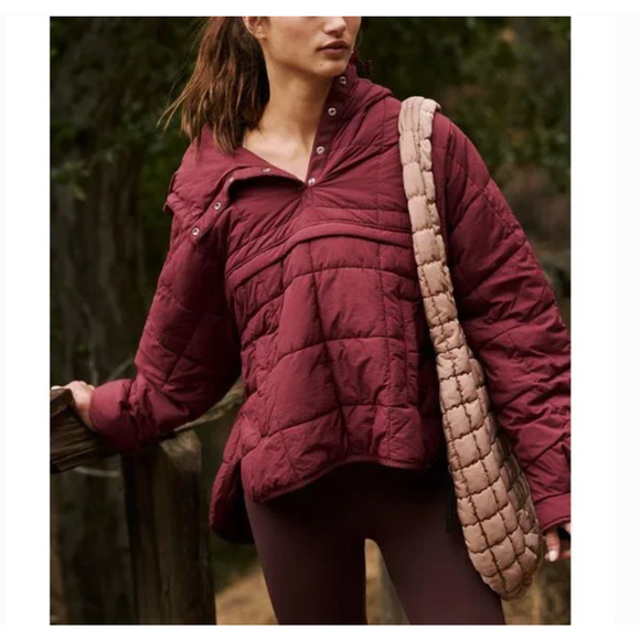 Free People | Jackets & Coats | Free People Pippa Packable Pullover ...